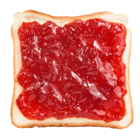 Tostada Mermelada Sticker by Grupo Helios for iOS & Android | GIPHY