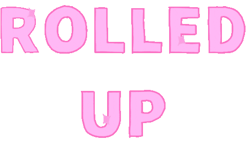 Roll Rolled Up Sticker by 1900BADDEST for iOS & Android | GIPHY