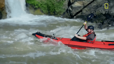 Kayaking Gordon Ramsay GIF by National Geographic Channel - Find ...