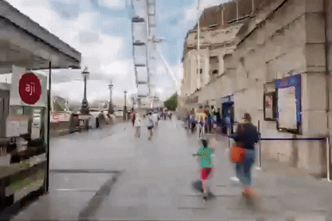 London Eye Walking GIF by Transport for London - Find & Share on GIPHY