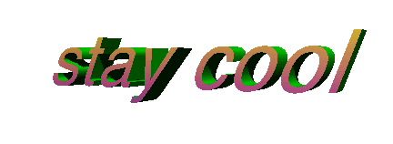 Stay Cool Text Sticker by AnimatedText for iOS & Android | GIPHY