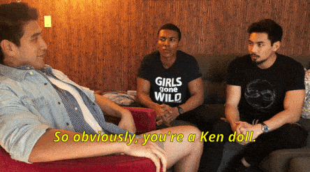 Good Looking Ken Doll GIF by Pretty Dudes - Find & Share on GIPHY