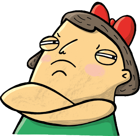 Angry Sticker by Shamika Chaves for iOS & Android | GIPHY