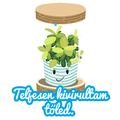Plant Love Sticker by Telenor Hungary for iOS & Android | GIPHY