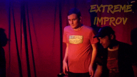 So Excited Frenzy GIF by Extreme Improv - Find & Share on GIPHY