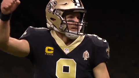Drew Brees Nfl GIF by New Orleans Saints - Find & Share on GIPHY
