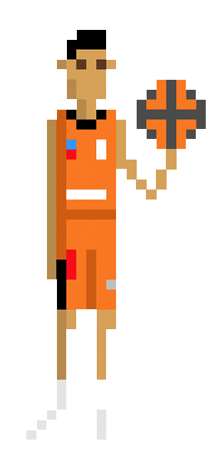 Basketball Orange Sticker by Agentur HALMA for iOS & Android | GIPHY