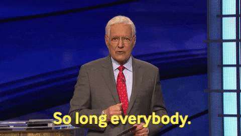 Alex Trebek GIF by Jeopardy! - Find & Share on GIPHY