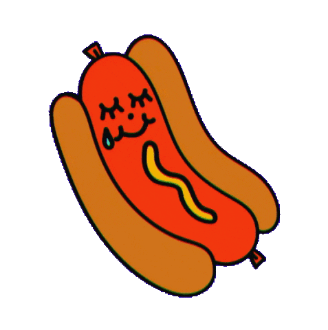 Sad Hot Dog Sticker by FUN WITH FRIDAY for iOS & Android | GIPHY