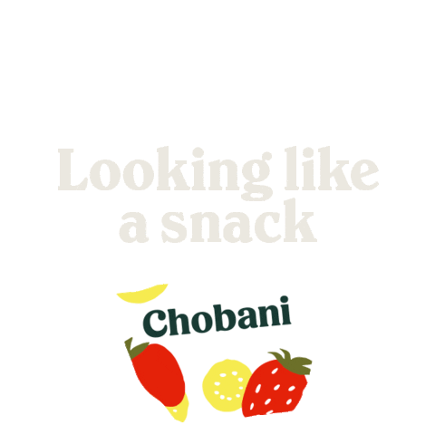 Snack Yogurt Sticker by Chobani for iOS & Android | GIPHY