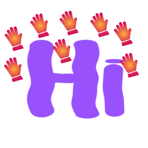 Hands Hello Sticker for iOS & Android | GIPHY