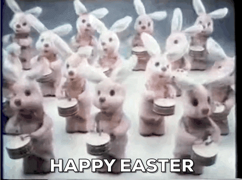 Easter Bunny Rabbit GIF by The PMC - Find & Share on GIPHY