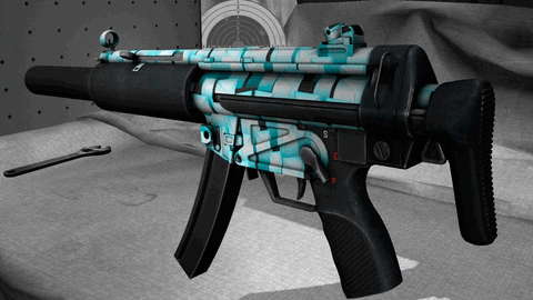 Steam Workshop::MP5-SD | Crystalized Ice