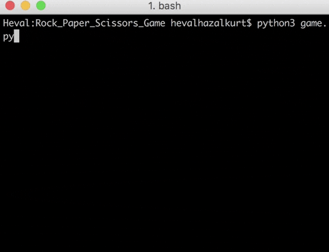 GitHub - hevalhazalkurt/Rock_Paper_Scissors_Game: A Rock - Paper - Scissors game developed in Python