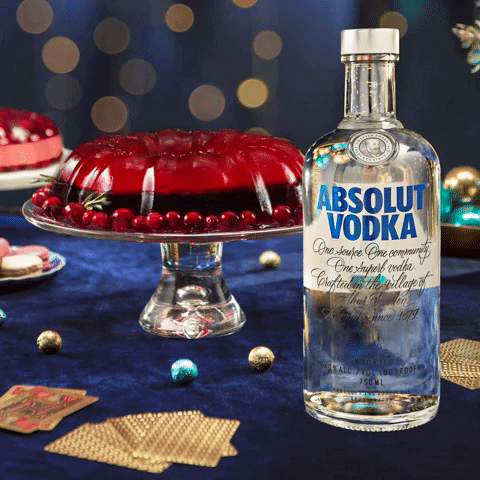 Holiday Cheers GIF by Absolut Vodka - Find & Share on GIPHY