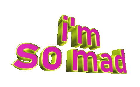 Angry Text Sticker for iOS & Android | GIPHY