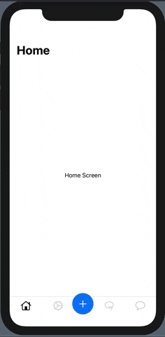 GitHub - nicobelo91/animatedNavBar: Custom animated TabBar using SwiftUI