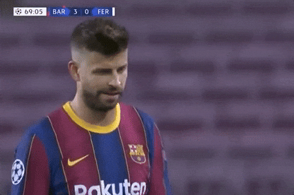 Pique Champions League GIF by UEFA - Find & Share on GIPHY