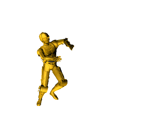 Star Wars Dancing Sticker by AnimatedText for iOS & Android | GIPHY