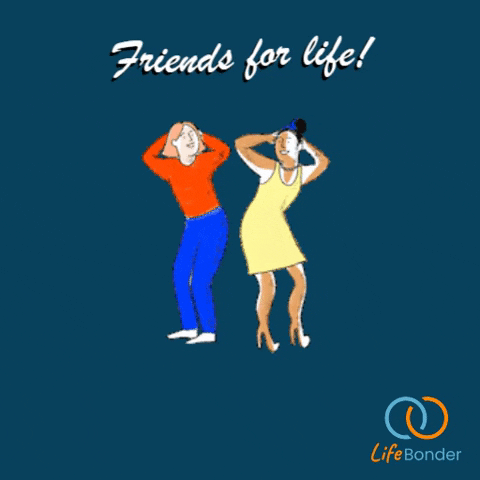 Friend Friendship GIF by LifeBonder - Find & Share on GIPHY