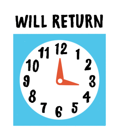 Will Return Sticker by fanaticana for iOS & Android | GIPHY