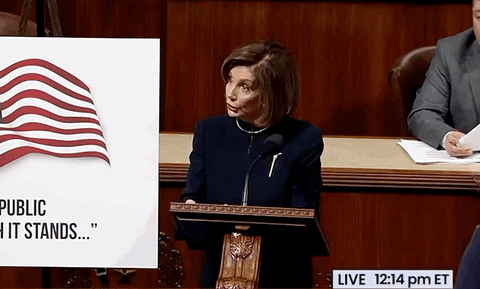 Nancy Pelosi Impeachment GIF - Find & Share on GIPHY