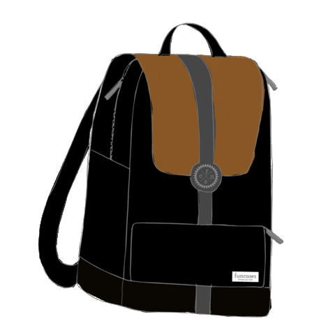 Backpack Sticker by Funcases for iOS & Android | GIPHY