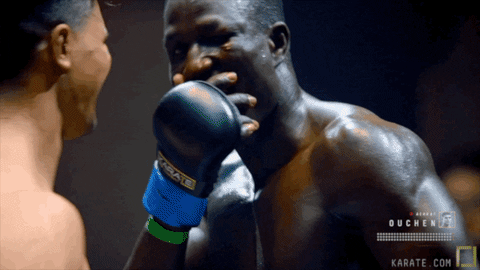 Fight Hug GIF by Karate Combat - Find & Share on GIPHY