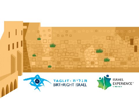 Tel Aviv Heart Sticker by Israelexperience for iOS & Android | GIPHY