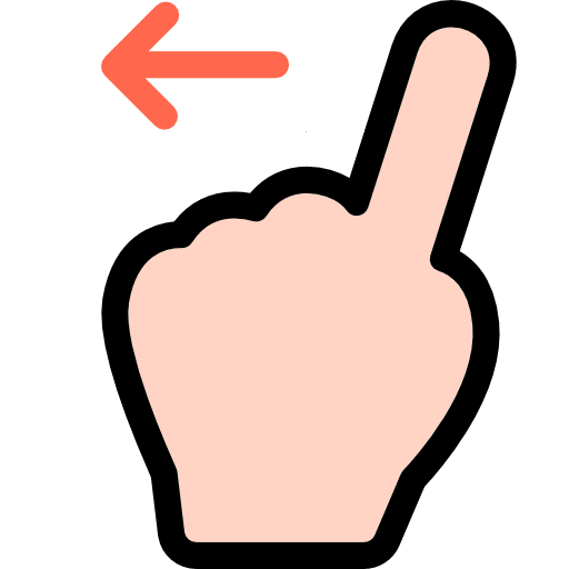 Swipe Left Sticker by Geison Gil for iOS & Android | GIPHY