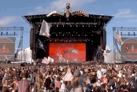 Glastonbury Festival GIF - Find & Share on GIPHY
