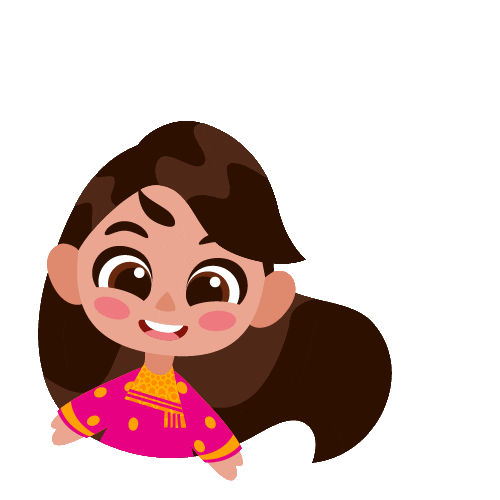 Happy Girl Sticker by Expo 2020 Dubai for iOS & Android | GIPHY