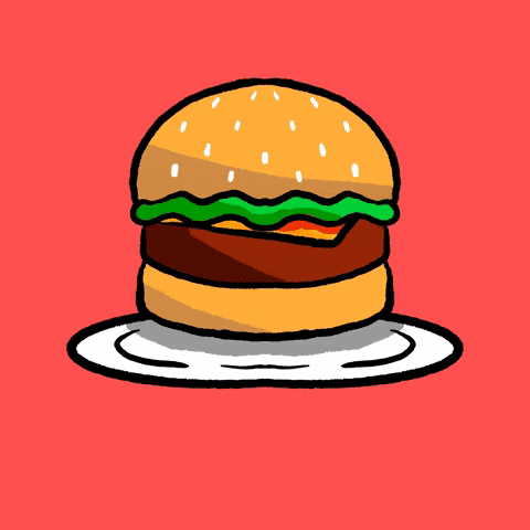 Food Burger GIF by JenChibi - Find & Share on GIPHY