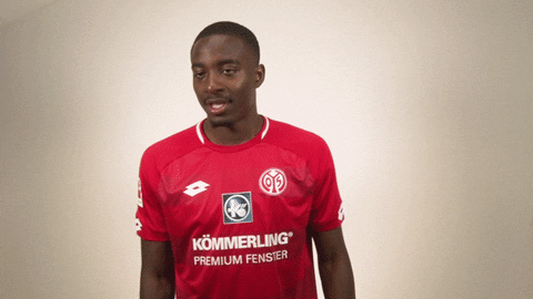 Jean Philippe Mateta GIF by 1. FSV Mainz 05 - Find & Share on GIPHY
