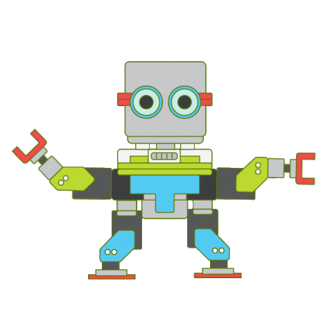 Happy Robot Sticker by UBTECH for iOS & Android | GIPHY
