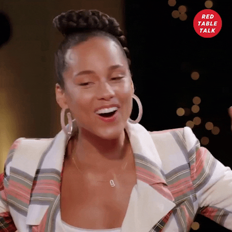 Alicia Keys GIF by Red Table Talk - Find & Share on GIPHY