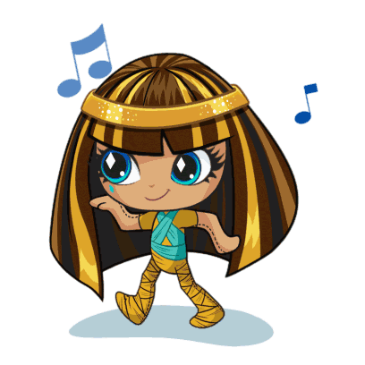 Monster High Dancing Sticker for iOS & Android | GIPHY