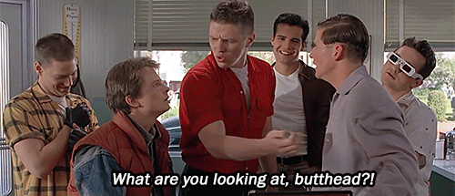 Hello Mcfly Biff Tannen