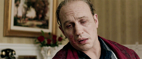 Tom Hardy Capone GIF by Filmin - Find & Share on GIPHY
