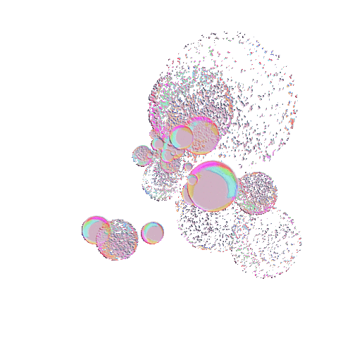 Bubbles Breaking Sticker by Dinaaaaaah for iOS & Android | GIPHY