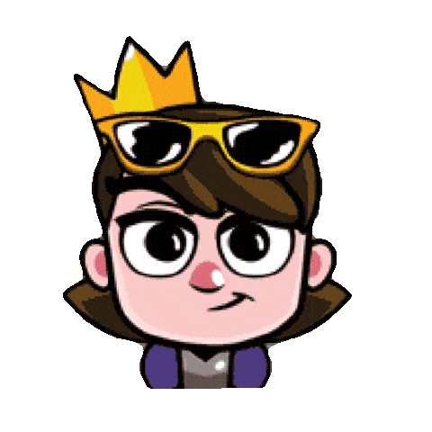 Happy Girl Sticker by Clash_Royale for iOS & Android | GIPHY