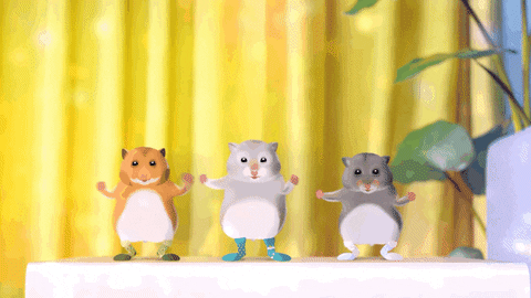Dance Hamster GIF by Dedoles - Find & Share on GIPHY