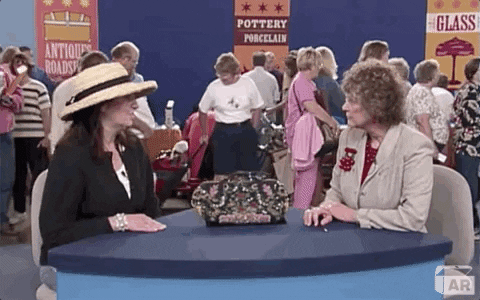 In Love Splurge GIF by ANTIQUES ROADSHOW | PBS - Find & Share on GIPHY