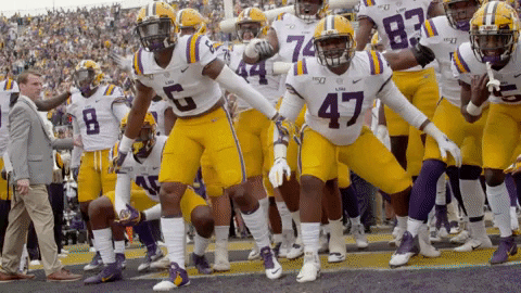 College Football GIF by LSU Tigers - Find & Share on GIPHY