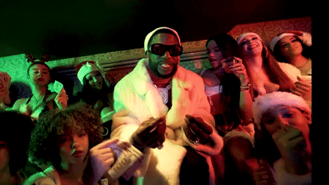 Santa Claus Christmas GIF by Gucci Mane - Find & Share on GIPHY