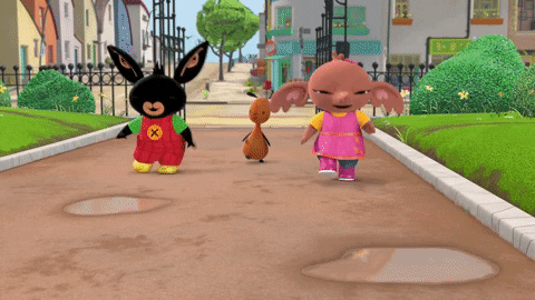 Rain Jumping GIF by Bing Bunny - Find & Share on GIPHY