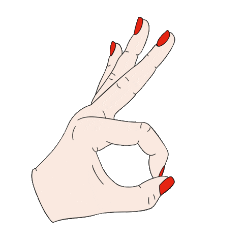 Hand Ok Sticker for iOS & Android | GIPHY