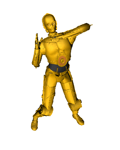 Star Wars Dancing Sticker by AnimatedText for iOS & Android | GIPHY