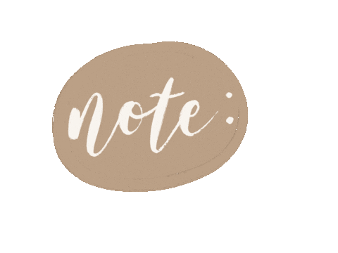 Calligraphy Note Sticker by The Jomu Co for iOS & Android | GIPHY