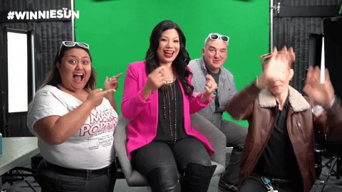 Friends Dancing GIF by Winnie Sun - Find & Share on GIPHY